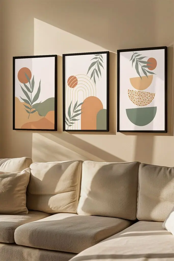 Wallity Uramljena slika Artvmodel21, 33x48 cm, 3 dela