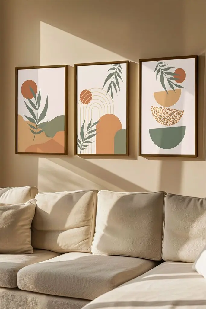 Wallity Uramljena slika Artvmodel21, 33x48 cm, 3 dela
