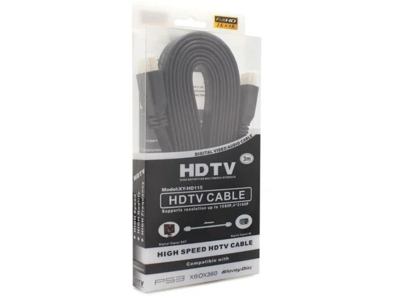 Teracell Kabl Flet HDMI na HDMI 3m