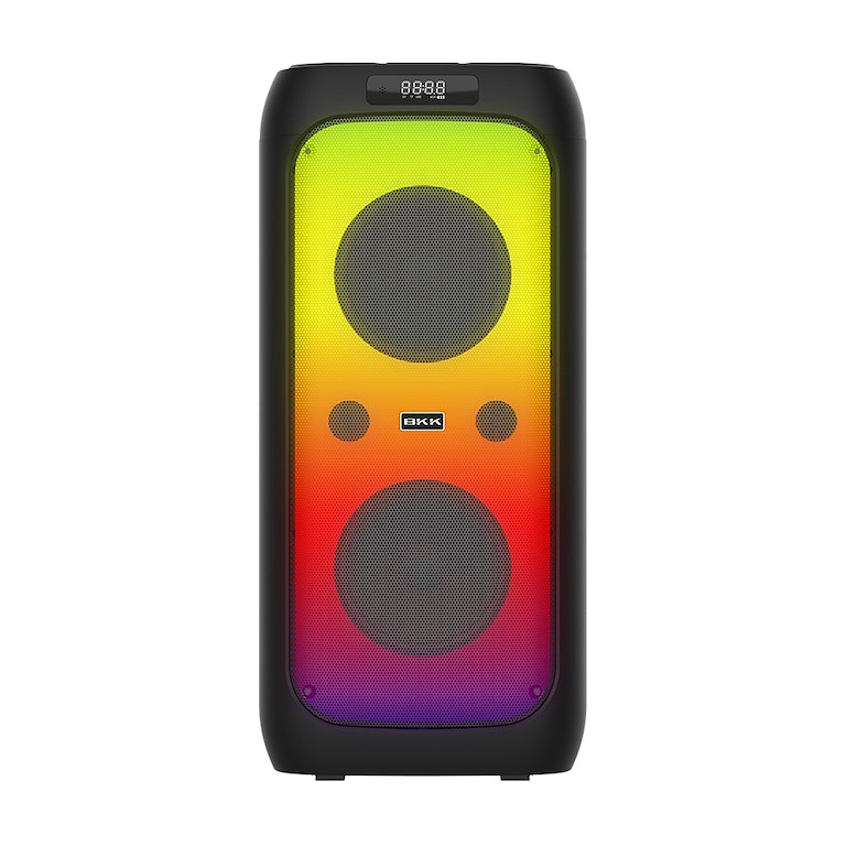 Zvucnik bluetooth BKK K6505D sa dva mikrofona crni (MS)