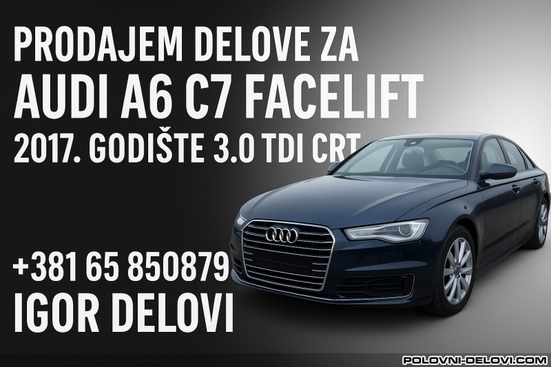 Audi A6 3.0 TDI CRT Prenosni Sistem