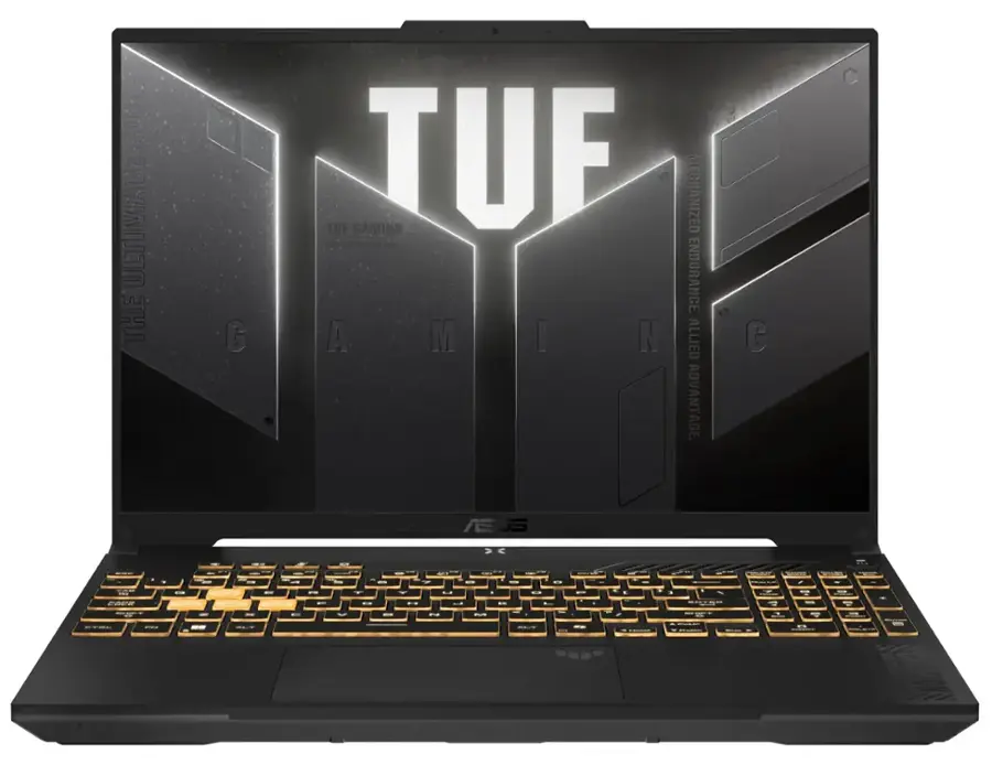 ASUS - TUF Gaming F16 16" 144Hz FHD+ Gaming Laptop - Intel Core 5 210H with 8GB Memory - NVIDIA GeForce RTX 4050 - 512GB SSD - Mecha Gray
