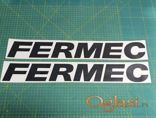 Fermec - nalepnice za bager