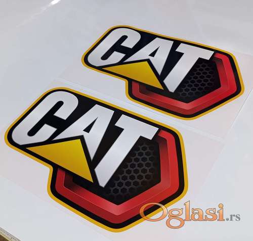 Cat nalepnice za bager