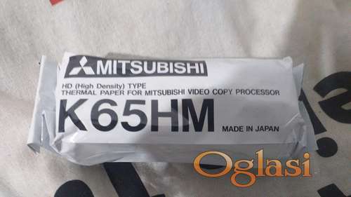 Papir za ultra zvuk MITSUBISHI K 65 HM MITSUBISHI K65HM-CE PAPIR