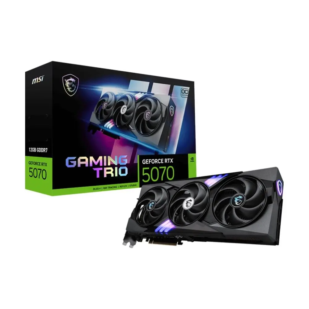 MSI GeForce RTX 5070 GAMING TRIO OC 12GB