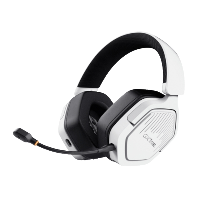 Slušalice TRUST GXT493W CARUS WIRELESS/bela