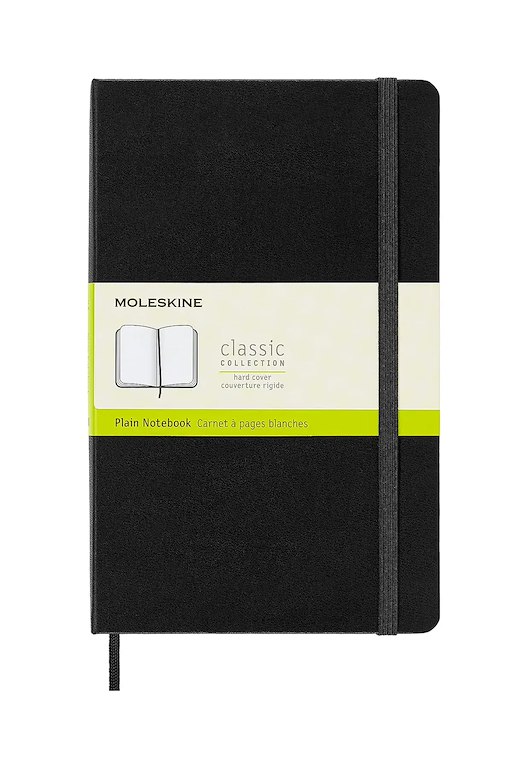 MOLESKINE sveska sa tvrdim povezom 13k21cm 240 strana