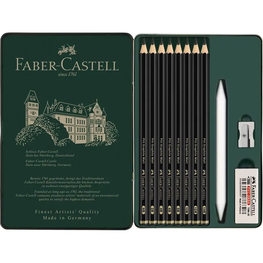 FIBER CASTELL Set grafitnih olovaka Matt 11/1 115220