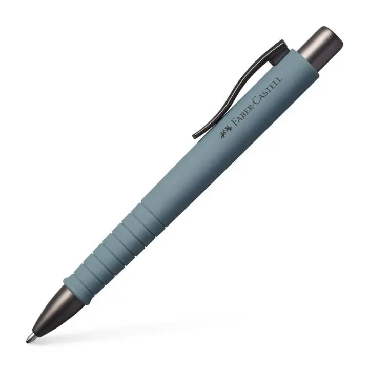 FABER CASTELL Hemijska olovka Poli Ball KSB sa plavim mastilom, Siva