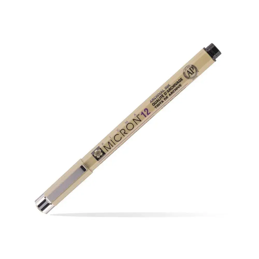 Royal Talens Liner Pigma Micron 012, 0.7mm, Crni