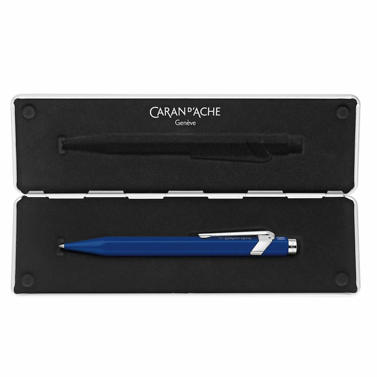 Caran d'Ache Roller olovka 849 Classic slim pakovanje blue