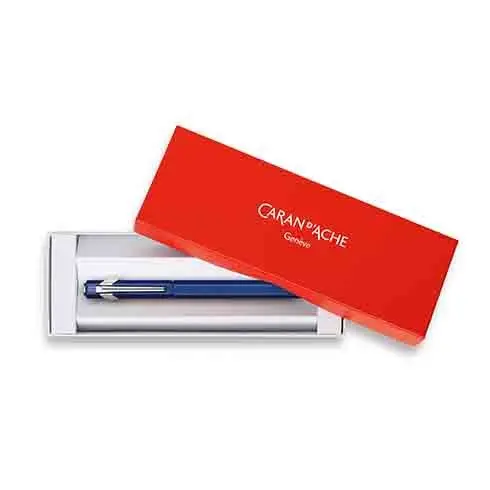 Caran d'Ache Naliv pero 840 Metal blue