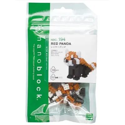 Nanoblok kockice Red Panda, 130 komada