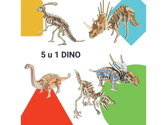 Čarolija shop 5u1 slagalica Dino