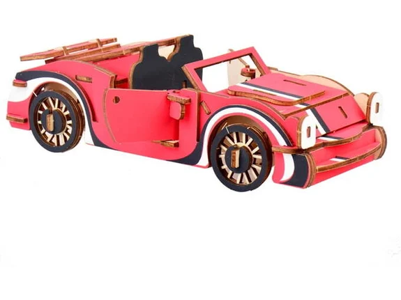 Čarolija shop 3D drvena slagalica Crvena munja