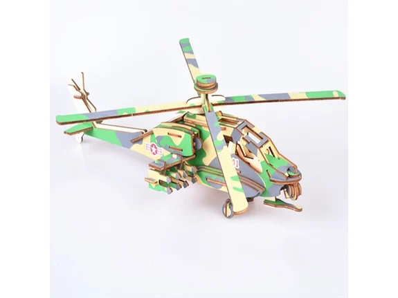 Čarolija shop 3D drvena slagalica Helikopter-Apač
