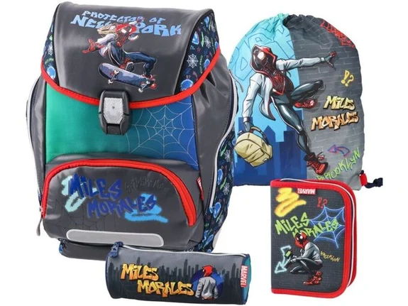 Play Anatomski ranac Logic set 4u1 - Spiderman street Hero