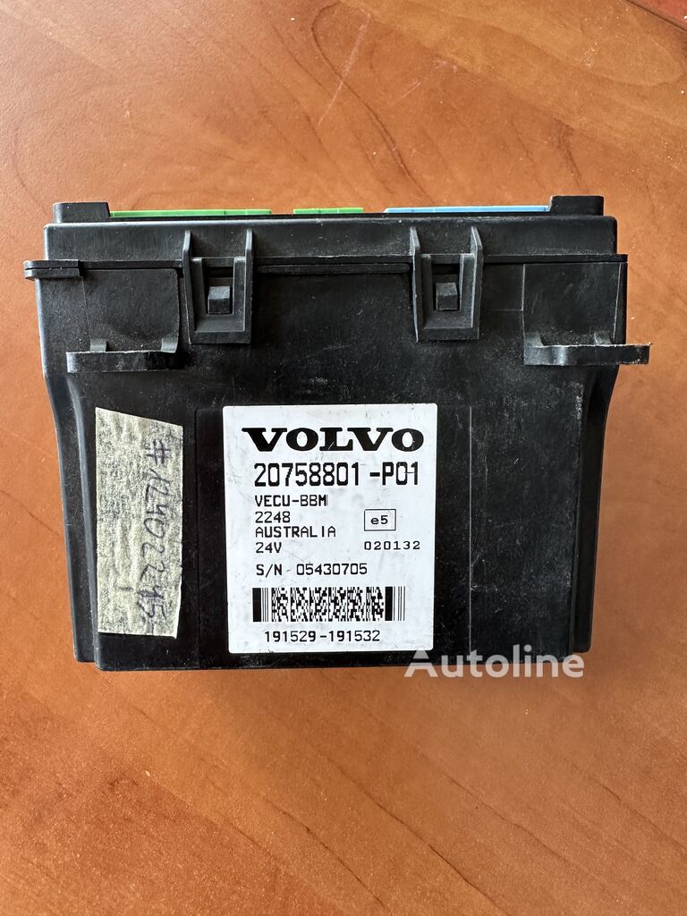 Volvo 20758801-P01 upravljačka jedinica za Volvo FH12 tegljača