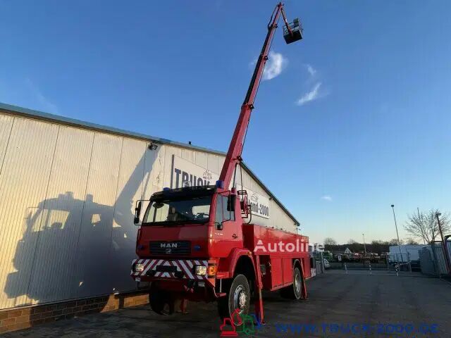 MAN 18.280 4x4 - Fire truck+lifting basket vatrogasno vozilo