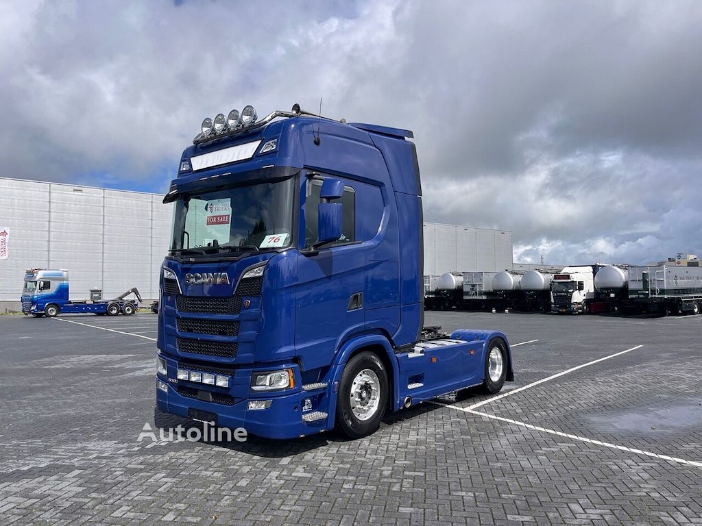 Scania S500 retarder, stand airco, E6 tegljač