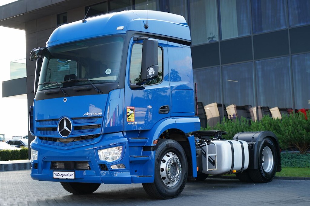 Mercedes-Benz ACTROS 1843 / PEŁNY ADR / ALUFELGI / EURO 6 / PO KONTRAKCIE SERW tegljač
