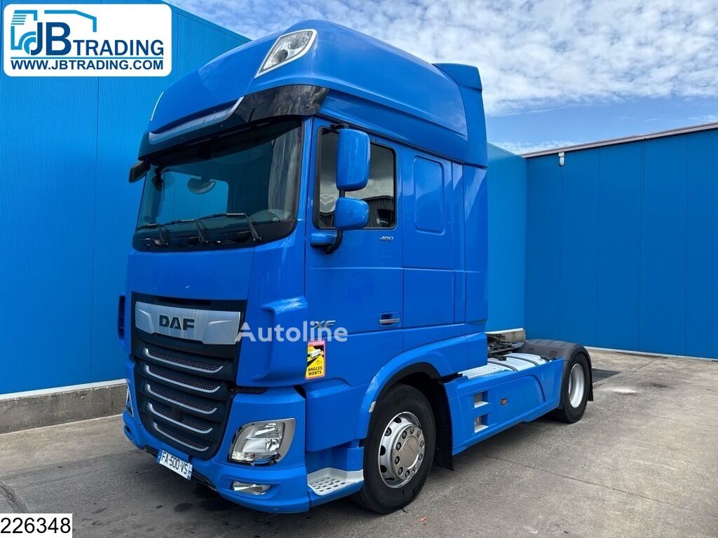 DAF XF 480 SSC, EURO 6, Standairco tegljač