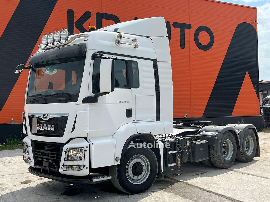 MAN TGS 33.500 6x6 HYDRAULICS tegljač
