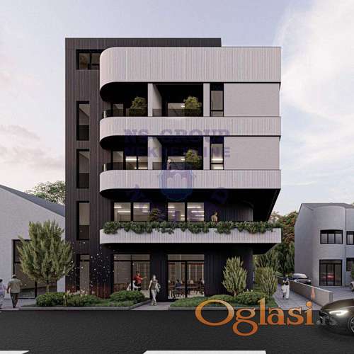 Dvosoban stan u izgradnji, 45m2, Bulevar Patrijarha Pavla
