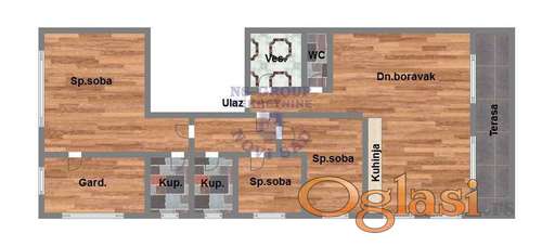 Četvorosoban sa PDV-om