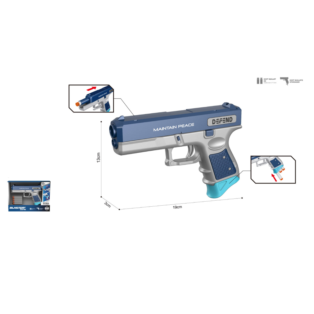 WENYI GLOCK BLASTER ZONE PIŠTOLJ