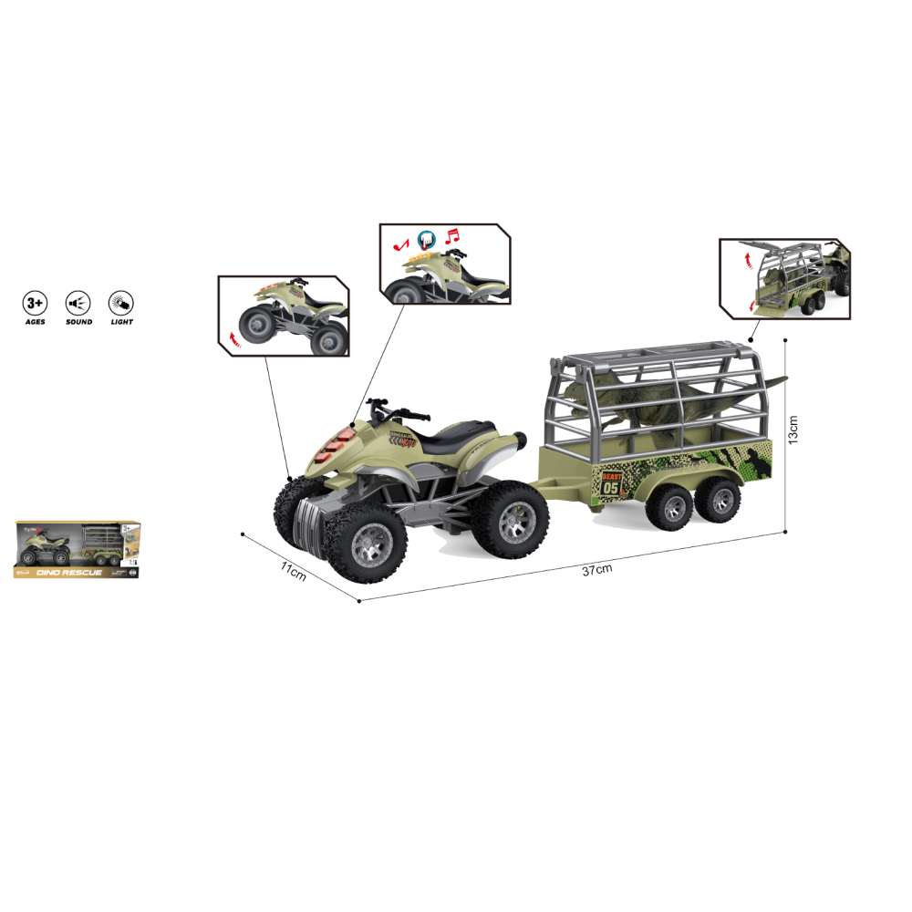 WENYI BUGGY SA PRIKOLICOM #WY400F-6