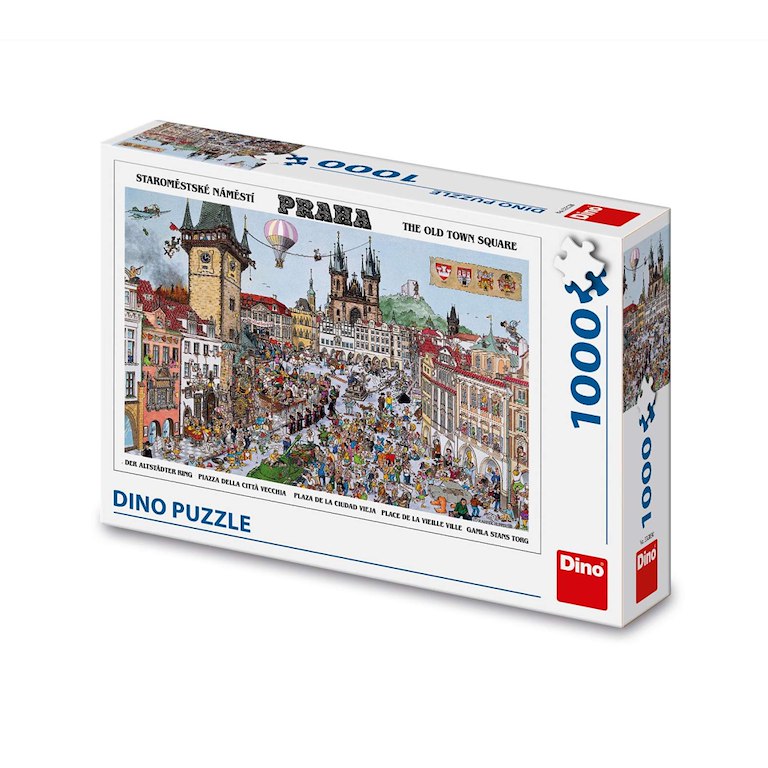 DINO STARI GRADSKI TRG – PUZZLE 1000 DELOVA