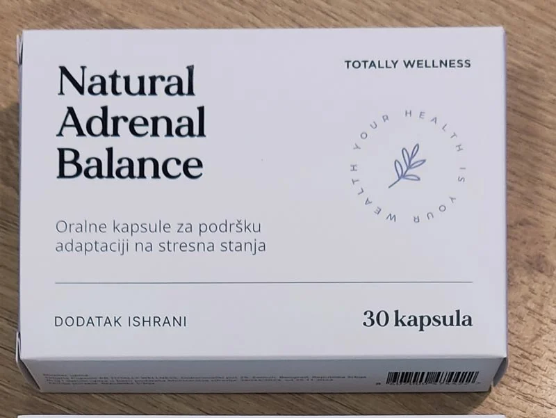 Natural Adrenal Balance Totally Wellness 30 kapsula