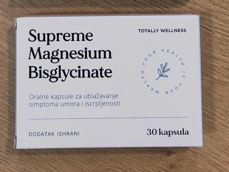 Supreme Magnesium Bisglycinate Totally Wellness 30 kapsula
