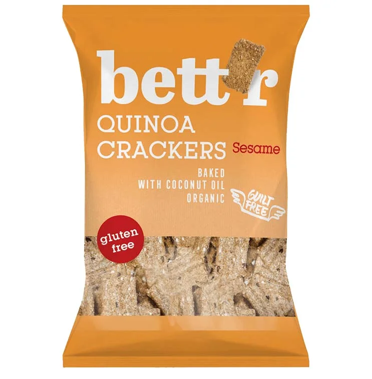 Organski Kinoa Krekeri sa Susamom Bettr 100g