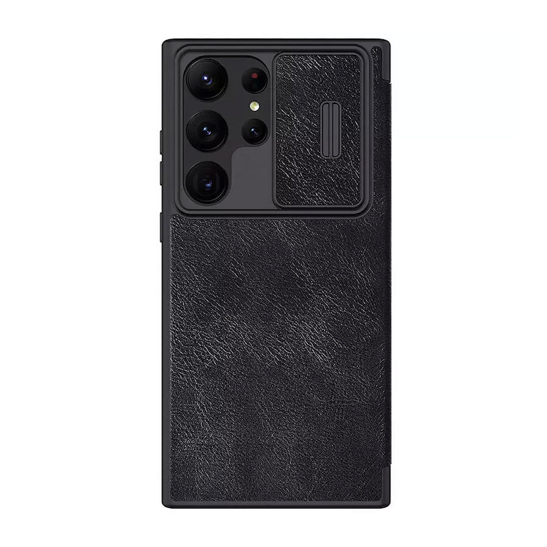 Zastitna maska (futrola) Nillkin Qin Pro Leather - Samsung Galaxy S23 Ultra crna