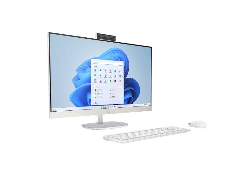 HP ALL-IN-ONE 27-CR0024NY (SHELL WHITE) FHD IPS, I5-1335U, 8GB, 512GB SSD (B8QK2EA)