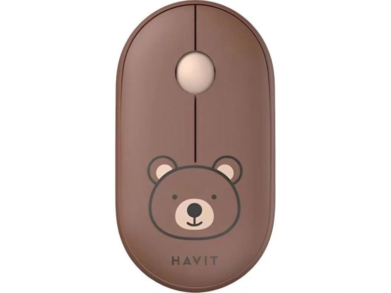 HAVIT MS75GT PRO BEŽIČNI MIŠ BRAON