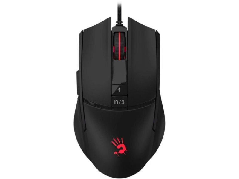 A4 TECH L65 MAX BLOODY RGB GAMING STONE BLACK USB MIŠ CRNI