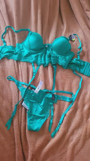 Nov set 80C I L-XL mint-zelena