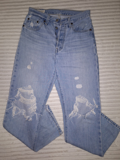 Levi's 501 original pocepane farmerke