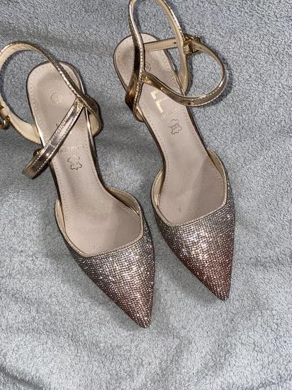 Rose gold štikle