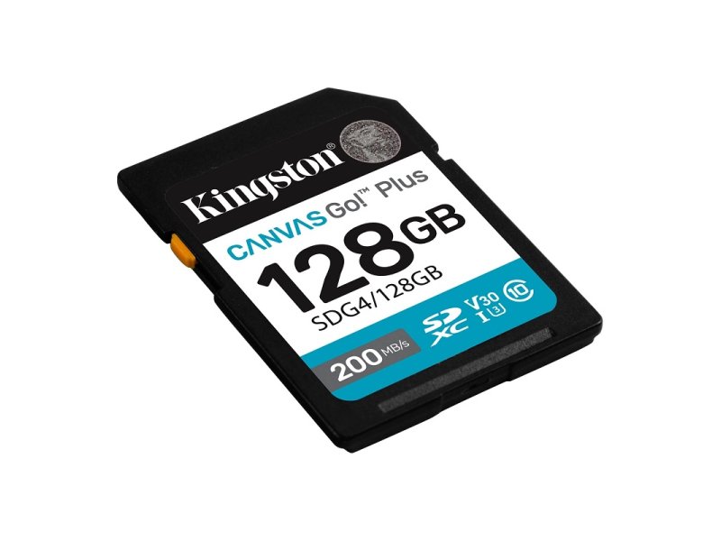 KINGSTON 128GB CANVAS GO! PLUS (SDG4/128GB)