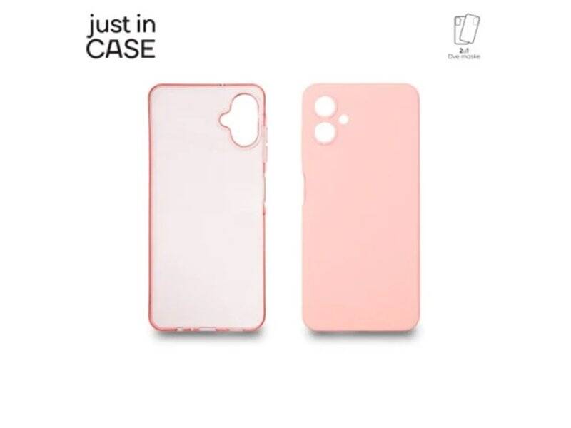 JUST IN CASE JUST IN CASE 2U1 EXTRA CASE MIX PAKET MASKI ZA TELEFON SAMSUNG GALAXY A06 PINK ( MIX232PK )