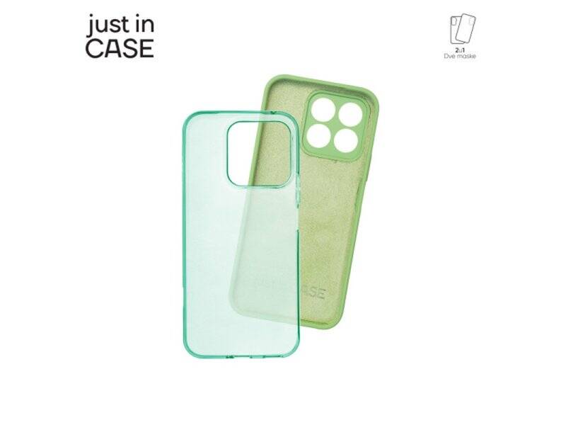 JUST IN CASE 2U1 EXTRA CASE MIX PAKET MASKI ZA TELEFON HONOR X8B ZELENI