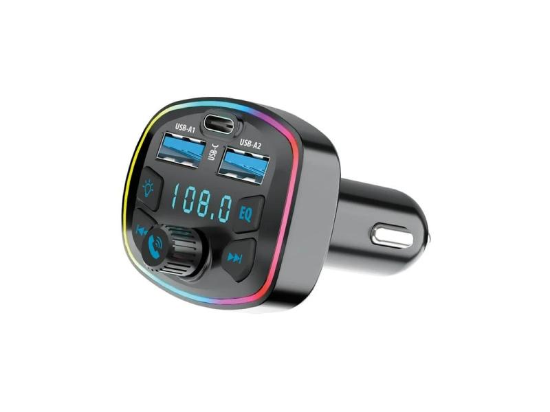 FOREVER FOREVER FM TRANSMITTER BLUETOOTH TR-360 BLACK
