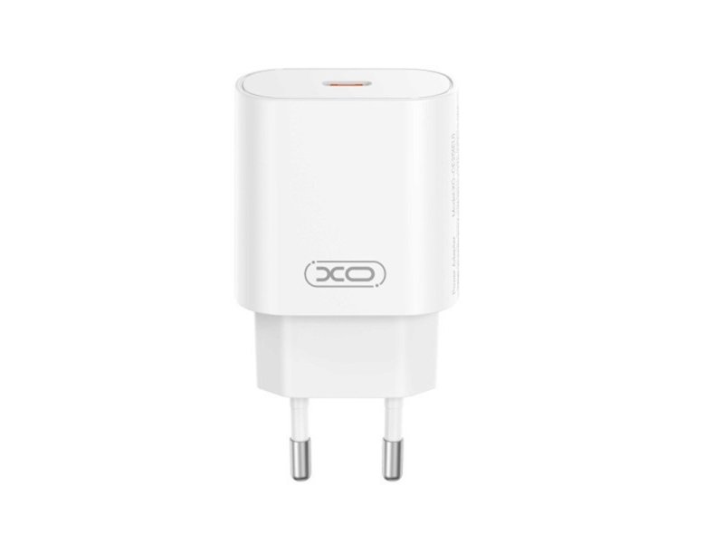 XO XO KUĆNI PUNJAČ OD 25W SA USB-C KONEKTOROM WHITE
