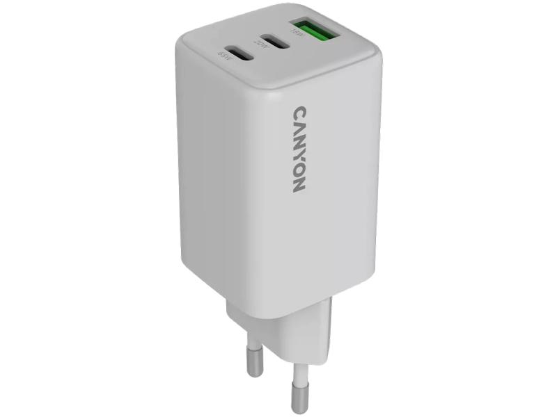 CANYON CU65ACC KUĆNI PUNJAČ 2X65W BELI (CNS-CUW65ACC)