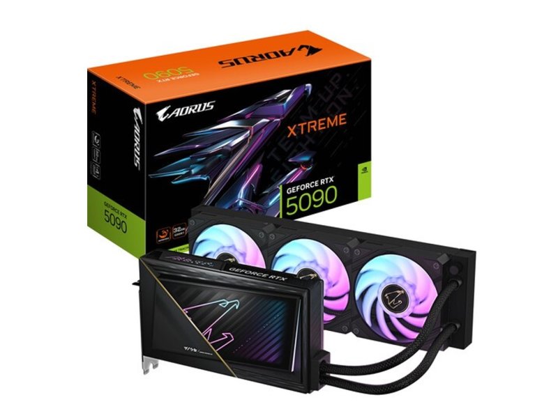 GIGABYTE GEFORCE RTX 5090 XTREME WATERFORCE 32G GDDR7 512BIT GV-N5090AORUSX W-32GD